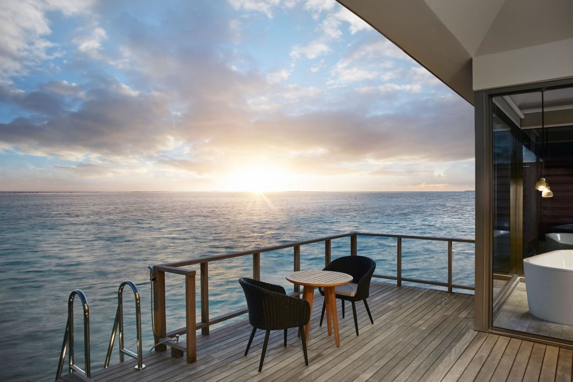 Sunset Overwater Villa – Le Méridien Maldives - Lily Tours Maldives